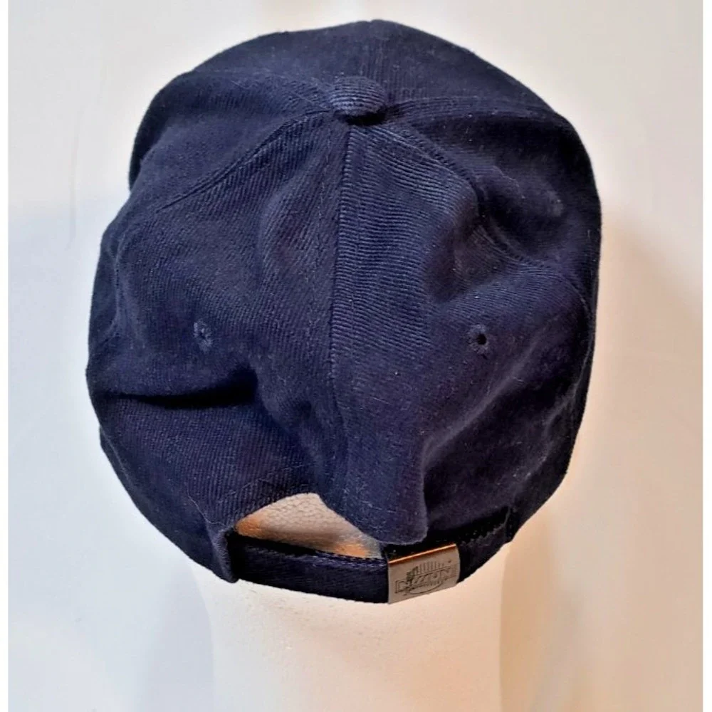 Nissun | Accessories | Nissun Cap Navy Blue Embroidered Varsity Letter ...